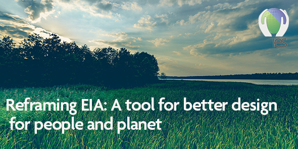 New report: Reframing EIA as a tool for better design | www.the-ies.org