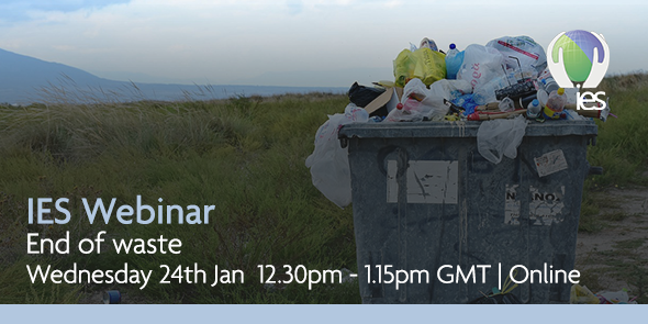 IES Webinar - End of waste | www.the-ies.org